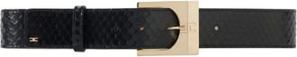 Elisabetta Franchi Ceinture Haute Ct43S67E2 - Femme - Accessoires - Noir - Taille: L