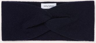 Darling Harbour Darling Harbour Stirnband Aus Cashmere blau