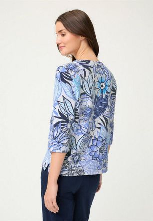 Olsen Sweatshirt mit Allover-Dessin
