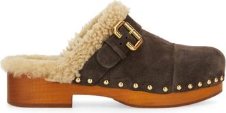 Chlo&eacute; Femme, Chaussures, Brun, Taille: 36 EU Clogs
