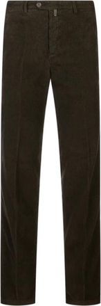 Kiton Homme, Pantalons, Vert, Taille: W40 Straight Pantalons