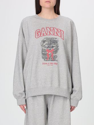 Ganni Sweatshirt GANNI Damen Farbe Grau