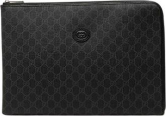 Gucci Pre-owned Dokumententasche - - Pre-owned - Damen - Schwarzk - ONE SIZE