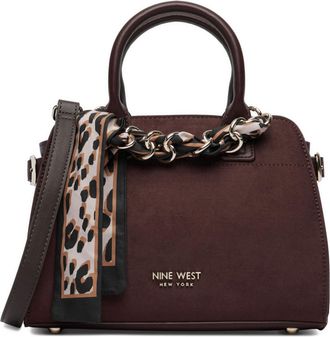 Nine West Handtasche Nine West CEO-HELLESA-LDA9464 Dunkelbraun