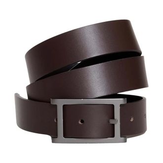 Orciani Cintura Double - - Accessories - Herren - Braun - 105 CM