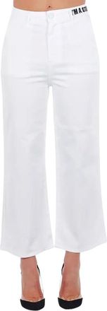 Frankie Morello Femme, Pantalons, Blanc, Taille: 40 FR Pantalon &Eacute;court&eacute;