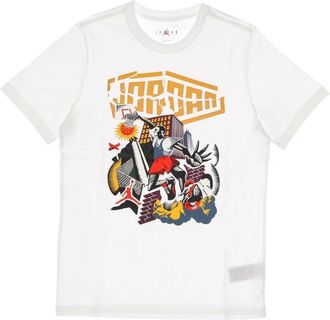 Nike Jordan DNA GFX Crew - - Sport - Herren - Wei&szlig; - XL