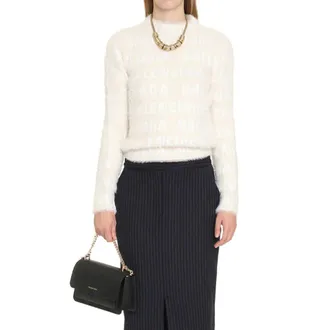 Balenciaga Womens White Elastane Sweatshirt Clothing