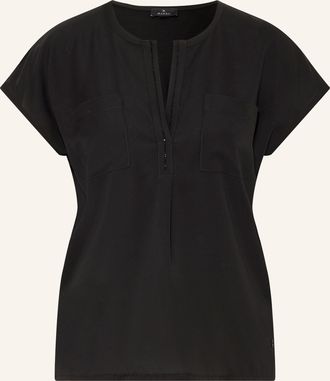 Monari Monari Blusenshirt Mit Schmucksteinen schwarz