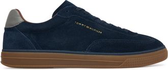 Tommy Hilfiger Sneakers Tommy Hilfiger Th Lo Lux Suede Sneaker FM0FM05997 Dunkelblau
