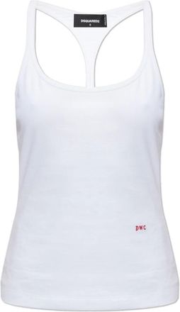 Dsquared2 Damen, Oberteile, Wei&szlig;, MGr&ouml;&szlig;e
