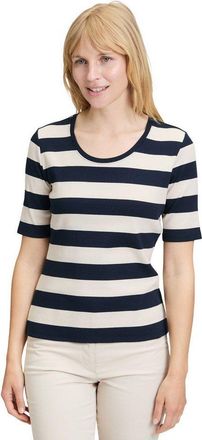 Betty Barclay Kurzarmshirt Damen Basic Shirt mit Rippenstruktur (1-tlg)