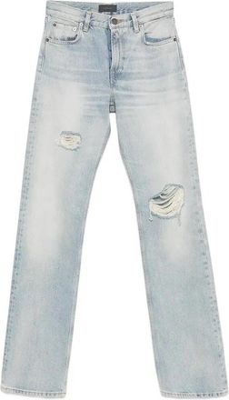 Haikure Straight Leg Jeans - Blau