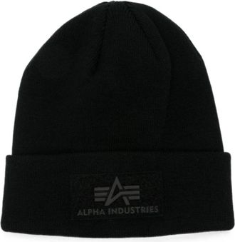 Alpha Industries VLC Beanie - - Accessories - Herren - Schwarzk - ONE SIZE