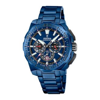 Festina Uhren - Chrono Bike Uhr - Gr. unisize - in Blau - f&uuml;r Damen