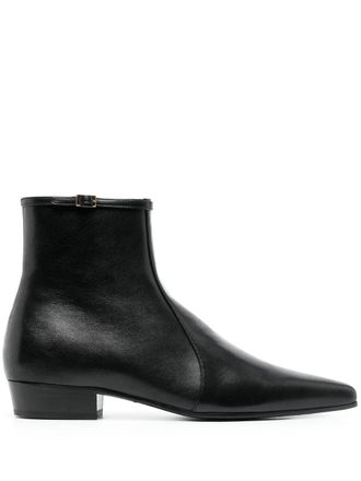 Saint Laurent Romeo Stiefel - Schwarz