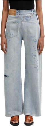 Maison Margiela 5 Pockets Pants - Femme - Jeans - Bleu - Taille: W29
