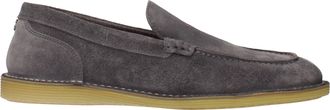 Dolce & Gabbana Dolce&Gabbana Slip On New Florio Ideal Uomo Daim Gris/Plomb
