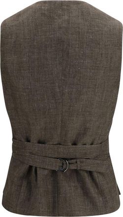 Brunello Cucinelli Vest - Brown