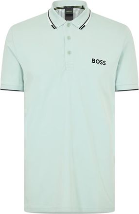 HUGO BOSS Paddy Pro Poloshirt f&uuml;r Herren, Baumwolle Piqu&eacute; (T&uuml;rkises Gr&uuml;n)