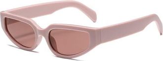 Generic Lunettes De Soleil &Agrave; Monture Fine For Hommes Et Femmes, Id&eacute;ales For Les D&eacute;placements Quotidiens, Les F&ecirc;tes, Le Shopping Et Bien Plus Encore.(Pink)