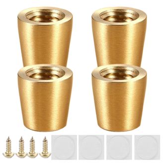 Generic Tischfu&szlig; F&uuml;r Couchtisch - 4 Stuhlbeine f&uuml;r Sofa - Heavy Undicht gesch&uuml;tzte M&ouml;belf&uuml;&szlig;e F&uuml;r St&uuml;hle Kommoden Schreibtische Betten