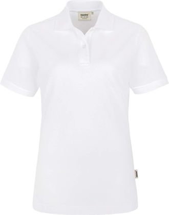 HAKRO Damen Polo-Shirt Top 224 - weiß - Größe: XXL