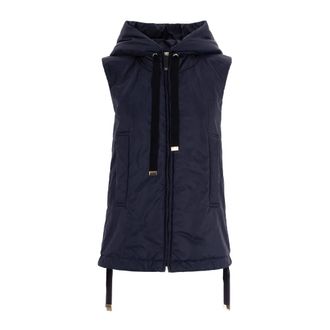 Max Mara Femme, Vestes, Bleu, Taille: 32 FR Greengo Gilet