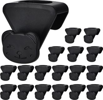 Generic Kleiderb&uuml;gel Verbindungshaken - 18 St&uuml;ck Organisation | Kleiderschrank Lagerung Verl&auml;ngerungshaken - F&uuml;r Wohnung Shop Kleidung Tasche G&uuml;rtel Uniform G