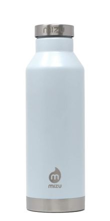 MIZU V6 Isolierte Edelstahl Trinkflasche Eisblau 560ml
