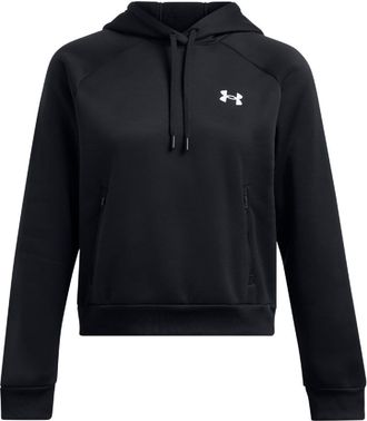 Under Armour Pro Kapuzenpullover für Damen, Fleece (Schwarz)