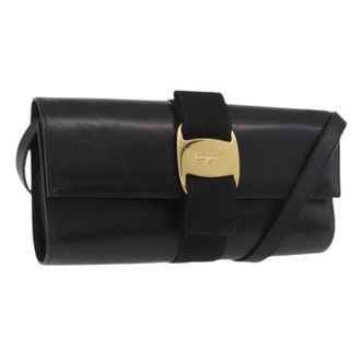 Ferragamo Pre-owned Schultertasche - - Pre-owned - Damen - Schwarzk - ONE SIZE