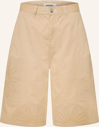Sandro Sandro Bermudas In Jeansoptik beige