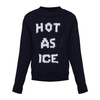 Dsquared2 Wollpullover - - Knitwear - Herren - Blau - 2XL