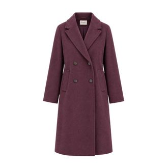 Marella Emmtemma Mantel - - Coats - Damen - Lila - XS