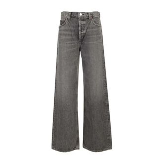 A Gold E Low Slung Baggy Jeans - - Jeans - Damen - Grau - W28