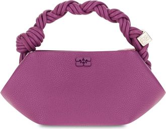 Ganni Mini Bou Bag - Femme - Sacs - Violet - Taille: ONE Size