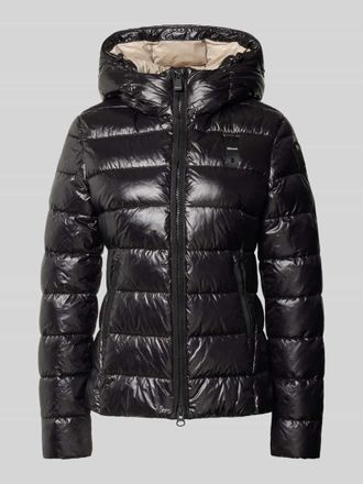 Blauer Jacke in Stepp-Optik Modell CAROLL