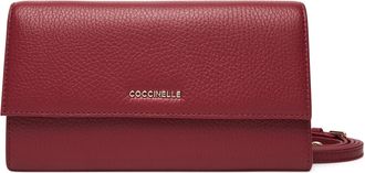 Coccinelle Handtasche Coccinelle Mw5 Metallic Soft E2 MW5 18 27 01 Dunkelrot