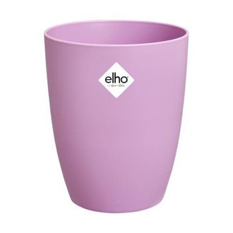 ELHO Brussels Orchidee Hoch 12.5 - Blumentopf für Innen - Ø 12.5 x H 15.5 cm - Lila/Kräftiges Violet