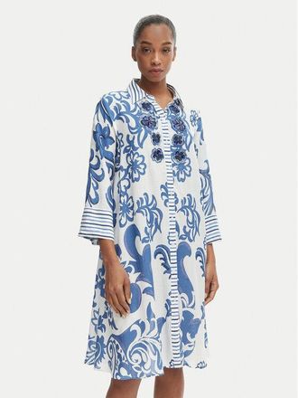 iconique Hemdkleid Romina IC26-037 Blau Regular Fit