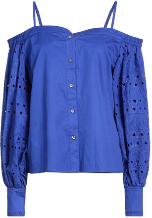 Karl Lagerfeld OFF SHOULDER EMBROIDERY TOP