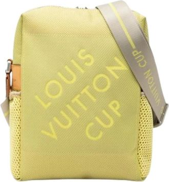 Louis Vuitton Sac bandouli&egrave;re vintage doccasion - Homme - Pre-owned - Jaune - Taille: ONE Size