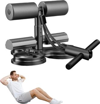 Generico Bodenst&uuml;tze zum Sitzen - ABS, verstellbares Bauchmuskel-Trainingsger&auml;t, ergonomisches Design, stabiles zentrales Trainingsger&auml;t und Bauchmuskelhilfe f