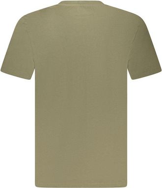 Timberland Logo-Embroidered Organic Cotton T-Shirt - Green