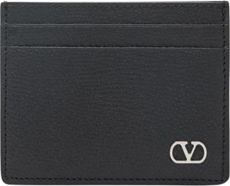 Valentino Garavani Porte-cartes VLogo Signature - Homme - Accessoires - Noir - Taille: ONE Size