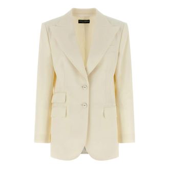 Dolce & Gabbana Turlington Blazer - - Jackets - Damen - Wei&szlig; - 2XL