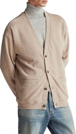 Benetton Maglia Cardigan M/L 30m3u6005 Sweat sans Capuche, Beige, XL Homme
