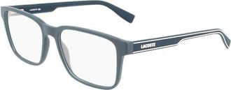 Lacoste Lunettes de Vue L2895 401 MATTE BLUE 55/17/145 Homme