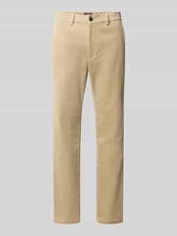 Fynch-Hatton Straight Fit Stoffhose in Cord-Optik